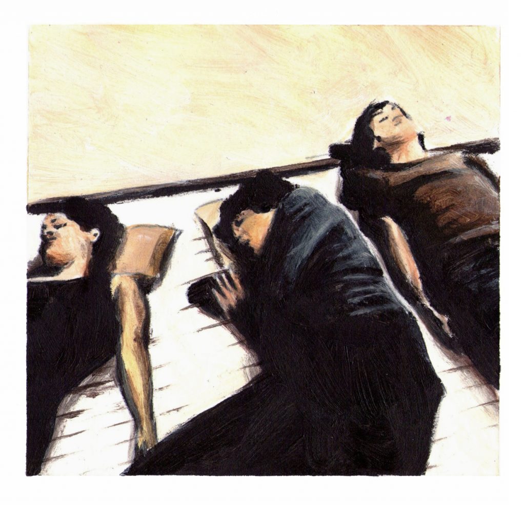 Stand still above the ocean – Gaspar Álvarez